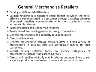 types of retailers. | PPT