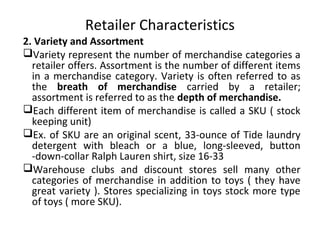 types of retailers. | PPT