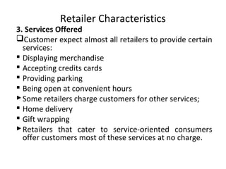types of retailers. | PPT