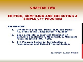 Chap 2 c++ | PPT