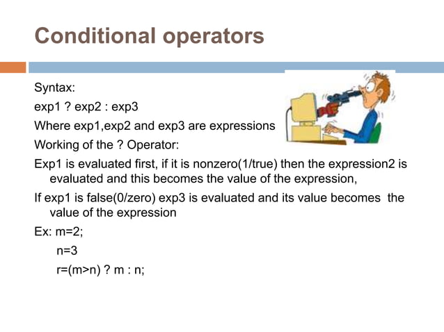 Variables Data Types Operator And Expression In C In Detail Ppt