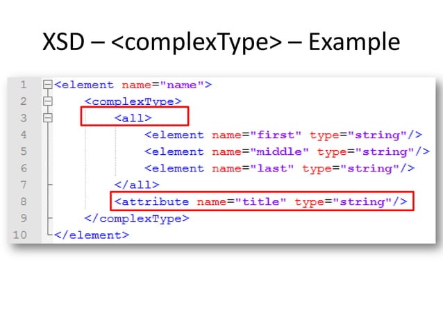 XML's validation - XML Schema | PPTX