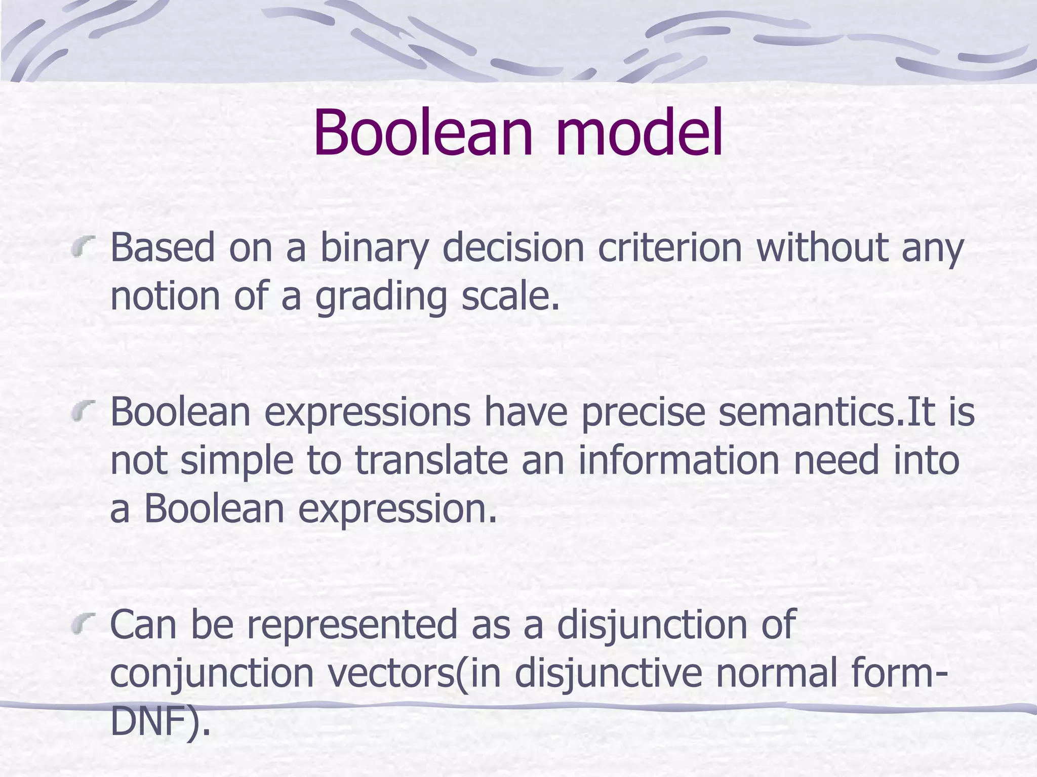 Information Retrieval Models | PPT