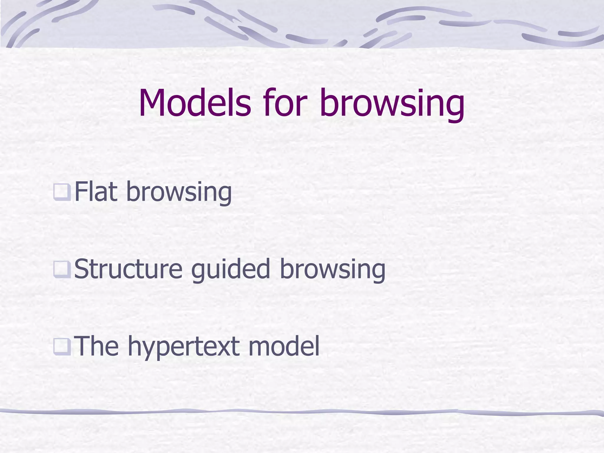 Information Retrieval Models | PPT