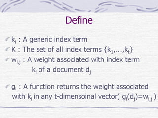 Information Retrieval Models | PPT