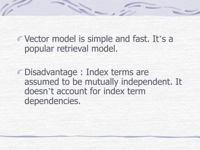 Information Retrieval Models | PPT