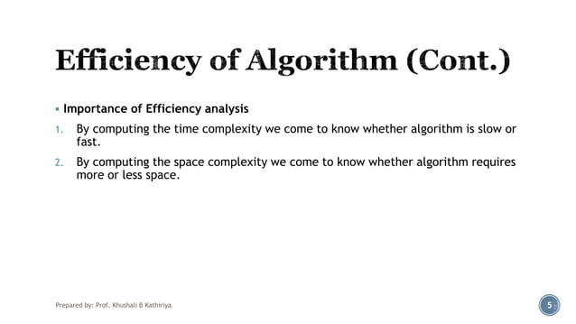 ADA_2_Analysis of Algorithms | PPT