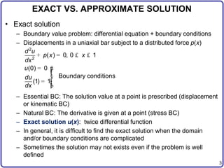 FEA RESIDUAL METHOD FOR 1D PROBLEMS Chap2.pptx