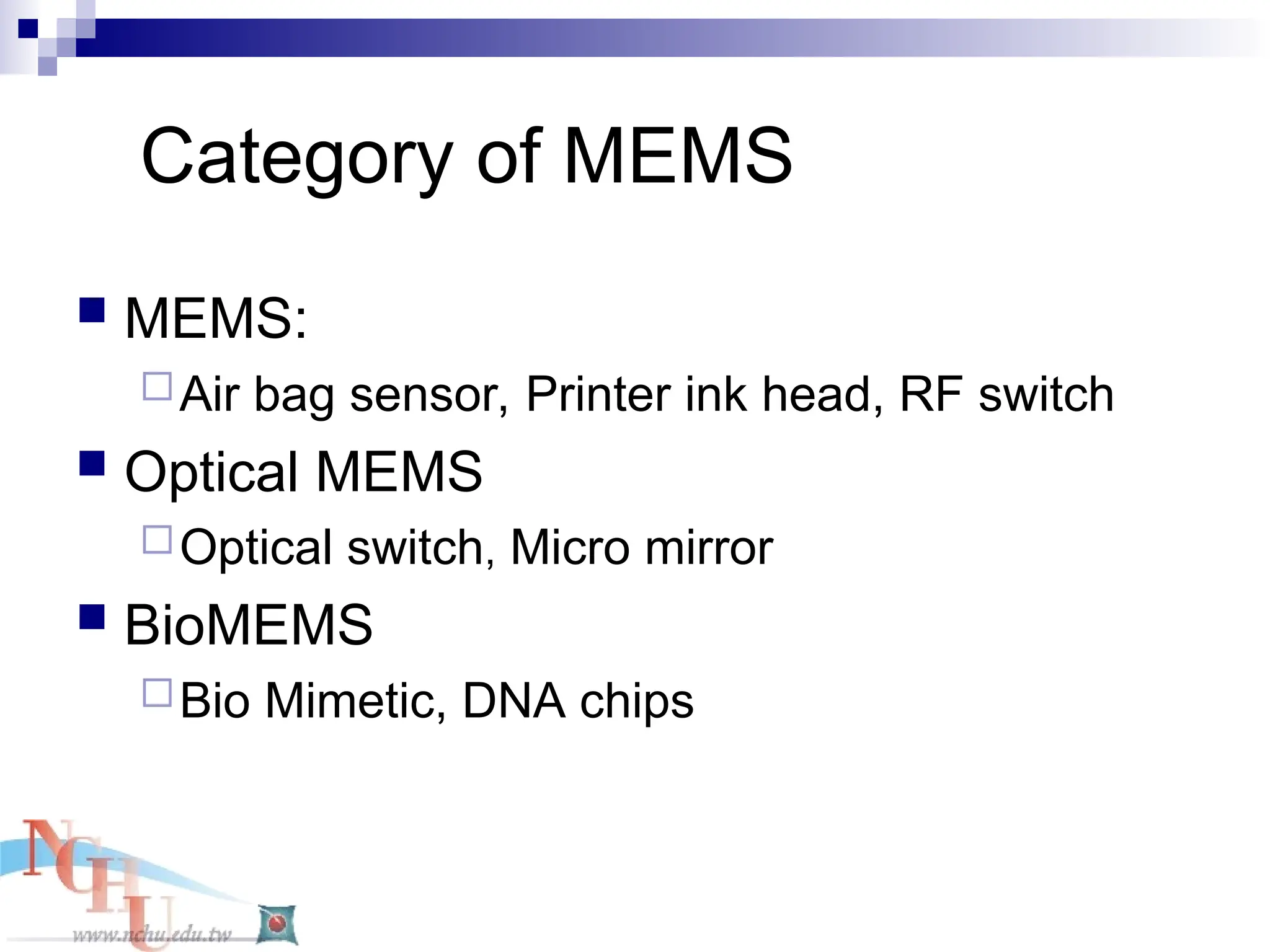 Introduction of Microfabrication Technology | PPT