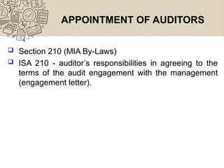 Chapter 2 - Audit Legals Requirements... | PPT