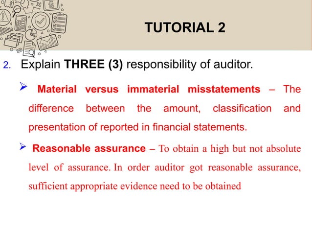 Chapter 2 - Audit Legals Requirements... | PPT