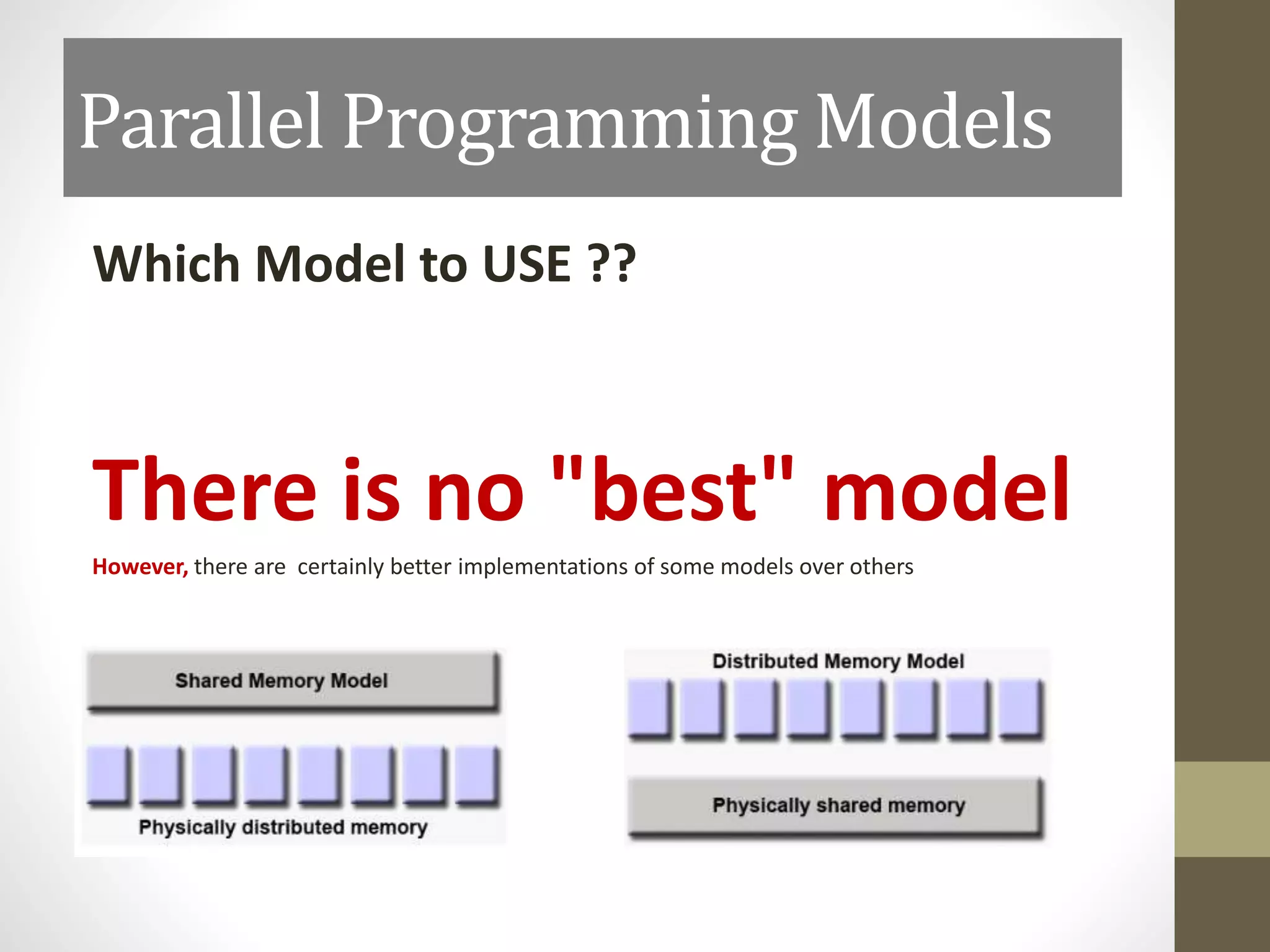 Chap 2 classification of parralel architecture and introduction to ...