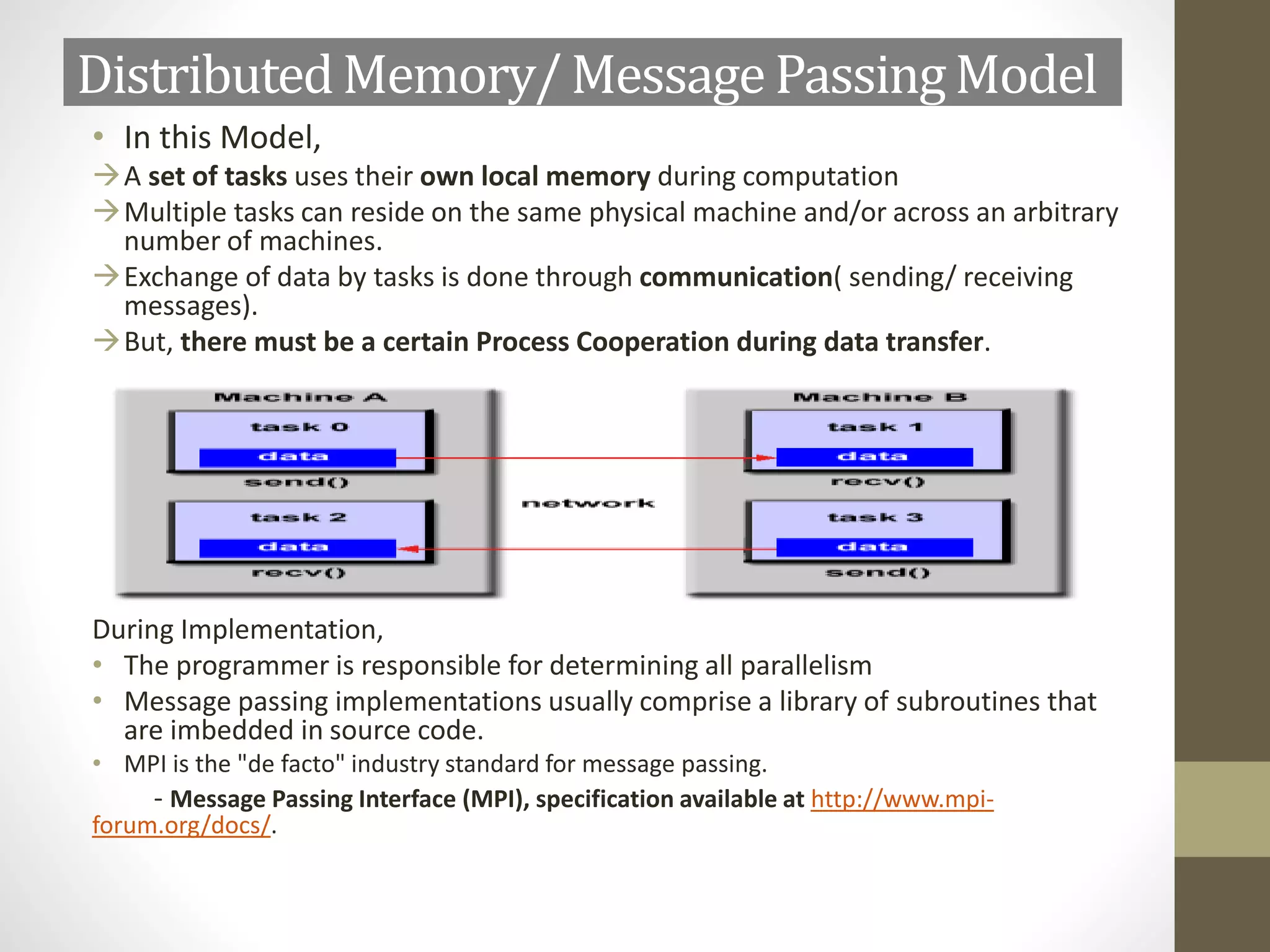 Chap 2 classification of parralel architecture and introduction to ...