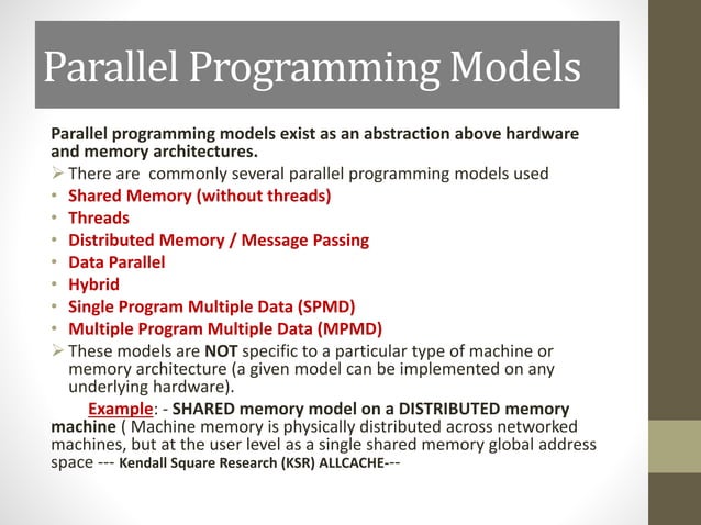 Chap 2 classification of parralel architecture and introduction to ...
