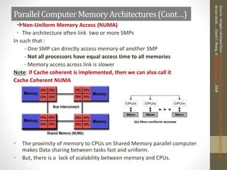 Chap 2 classification of parralel architecture and introduction to ...