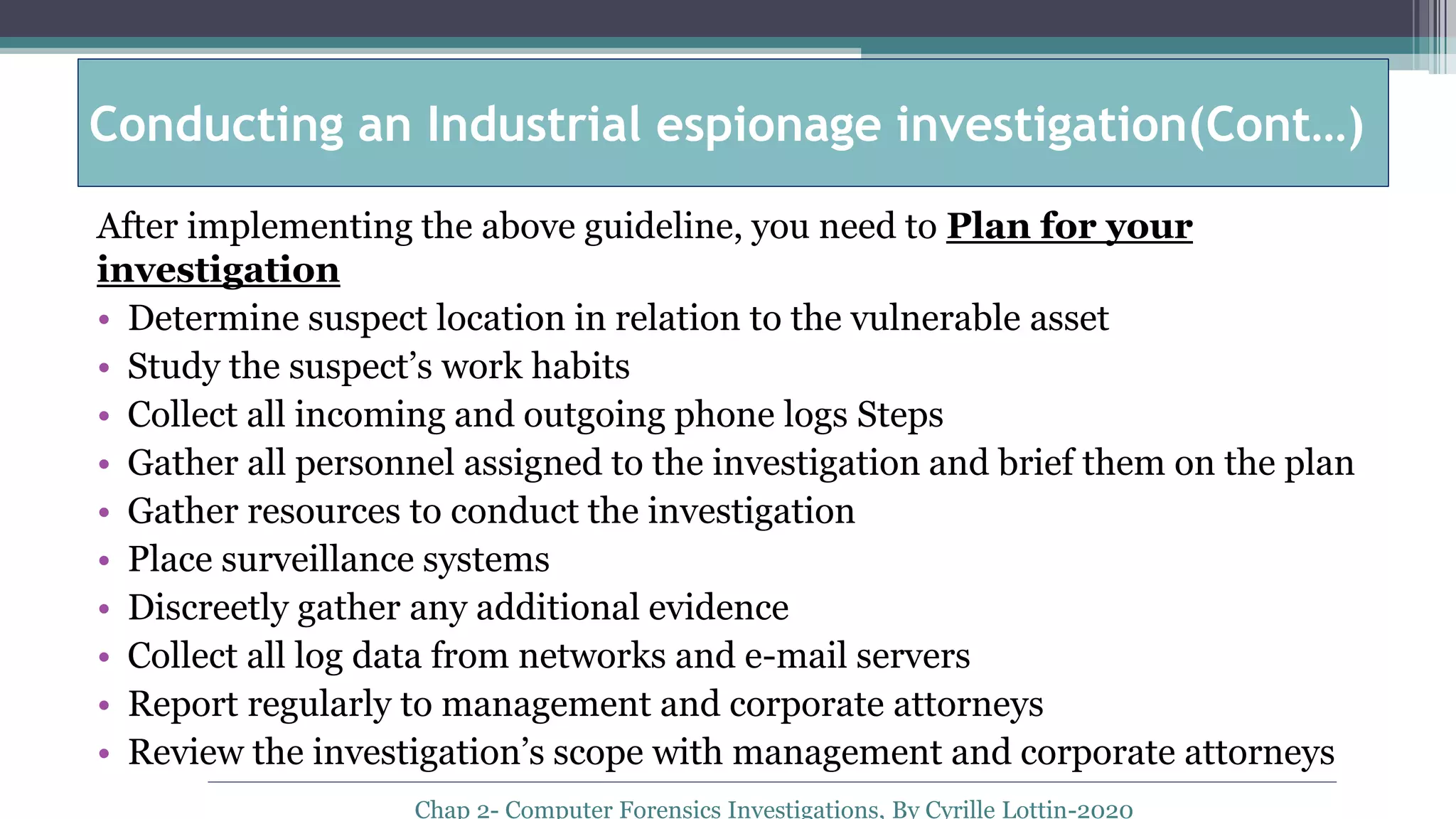 Chap 2 computer forensics investigation | PPTX