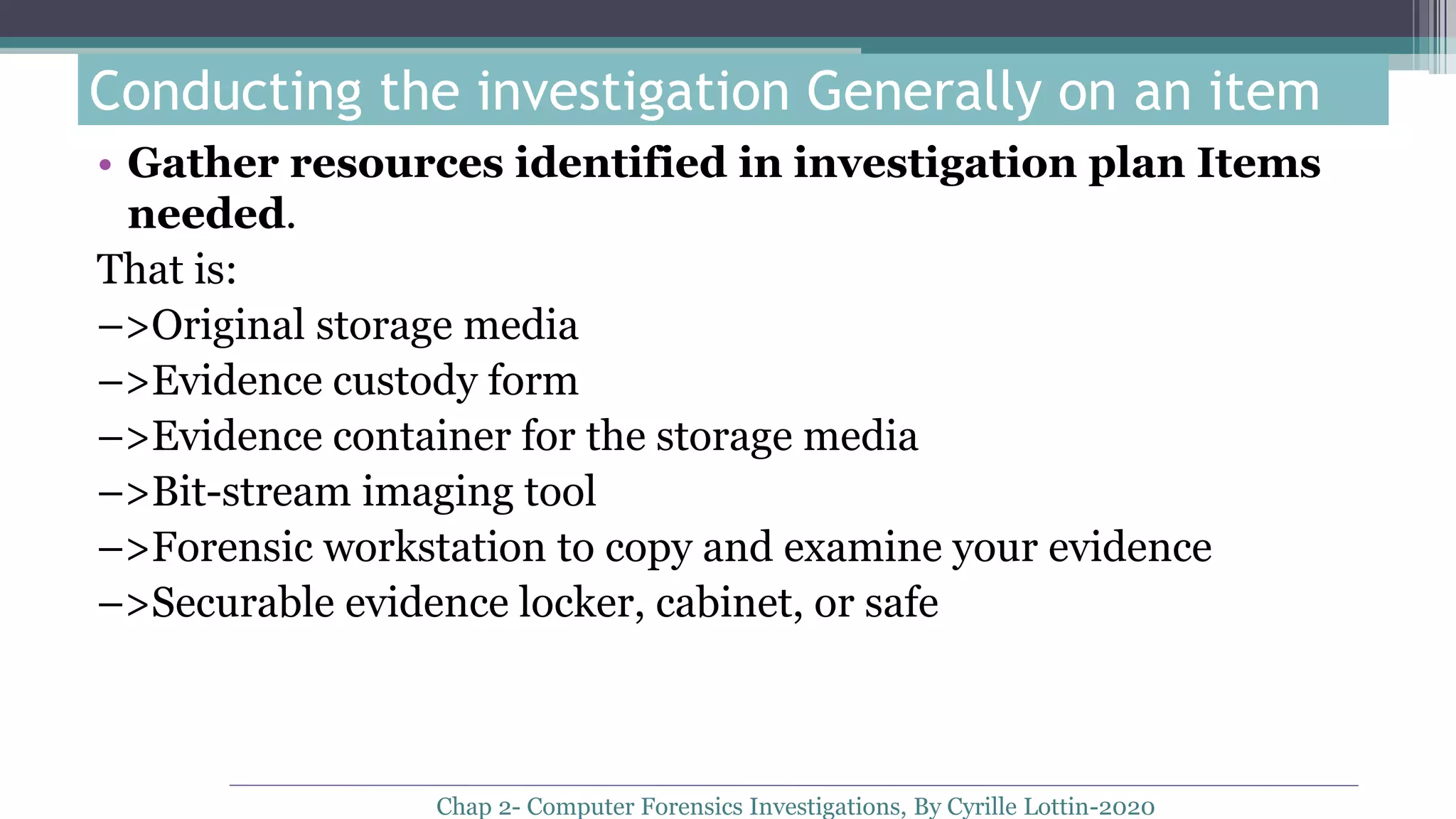 Chap 2 computer forensics investigation | PPTX