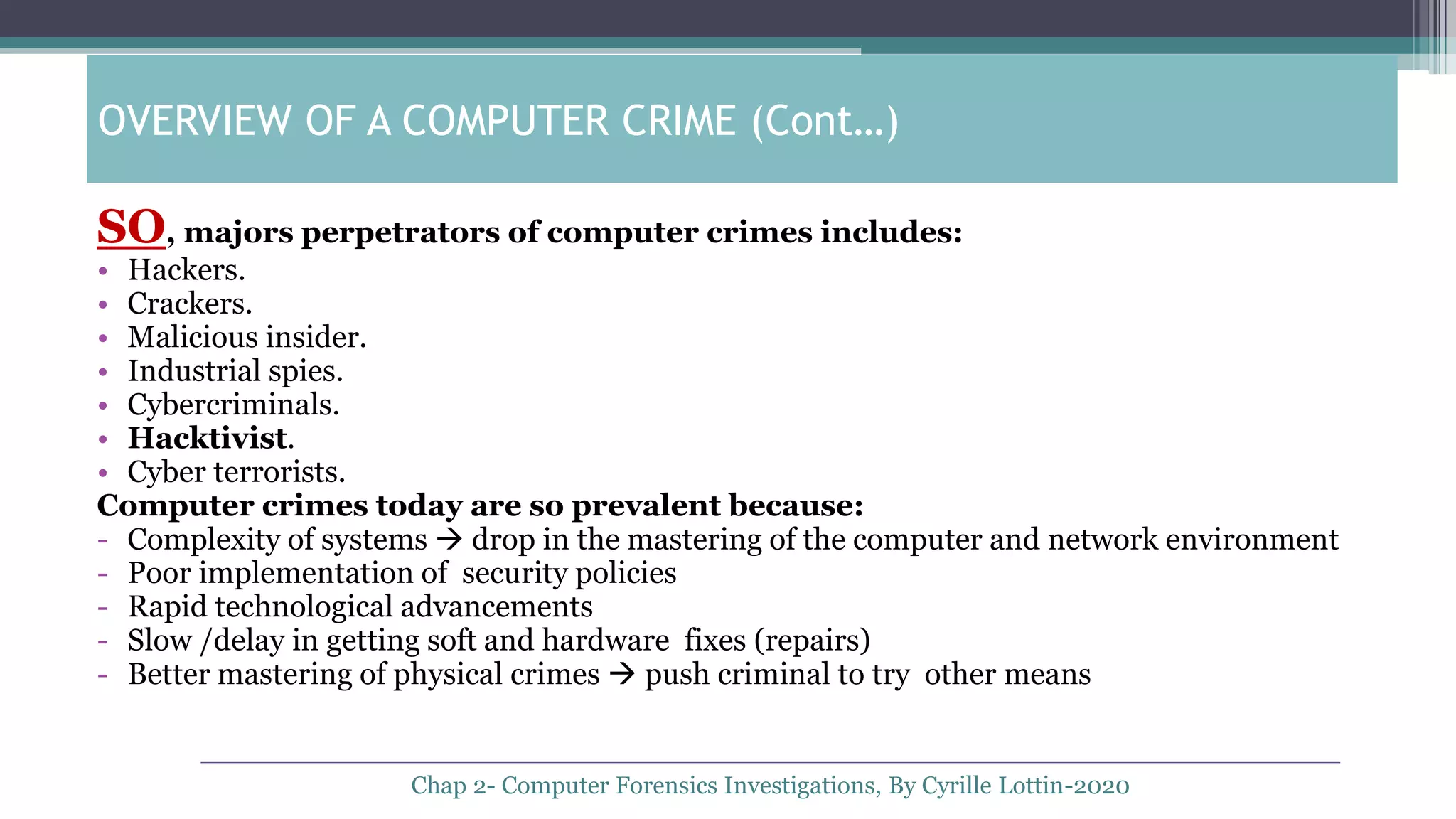 Chap 2 computer forensics investigation | PPTX