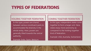 Chap-2 federalism class 10 | PPTX