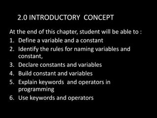 introductory concepts | PPT