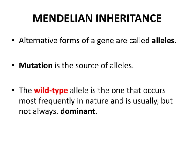 MIC150 - Chap 2 Extension Of Mendelian Genetics | PPTX