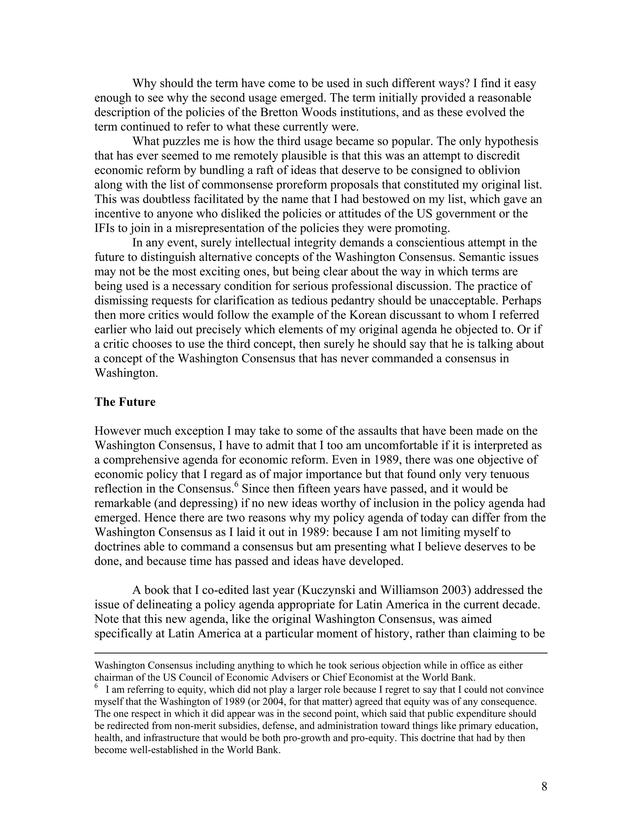 Chap2 m3-washington consensus | PDF
