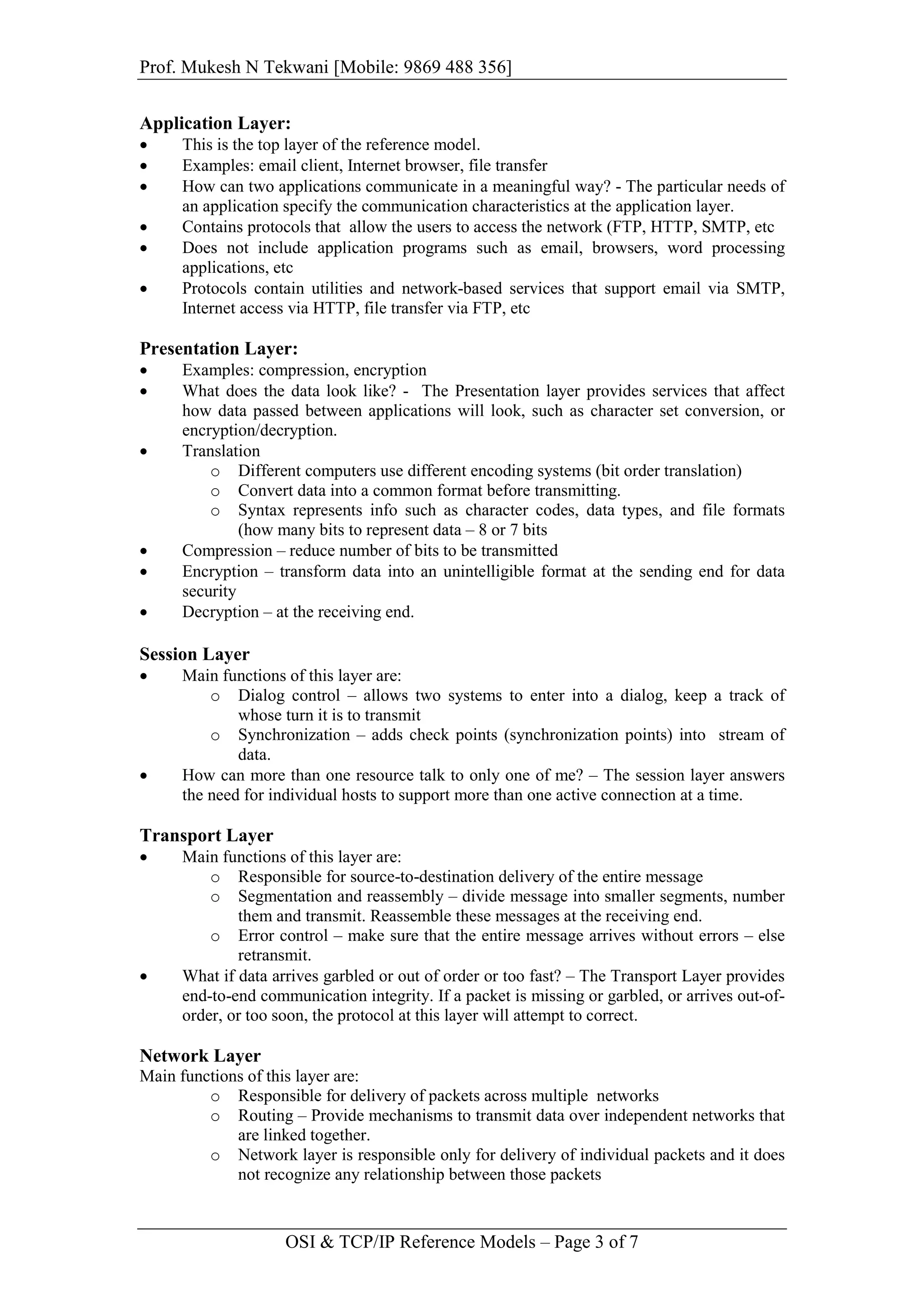 Chap 2 network models | PDF