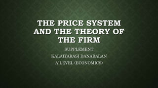 The Price System (supplement) | PPTX