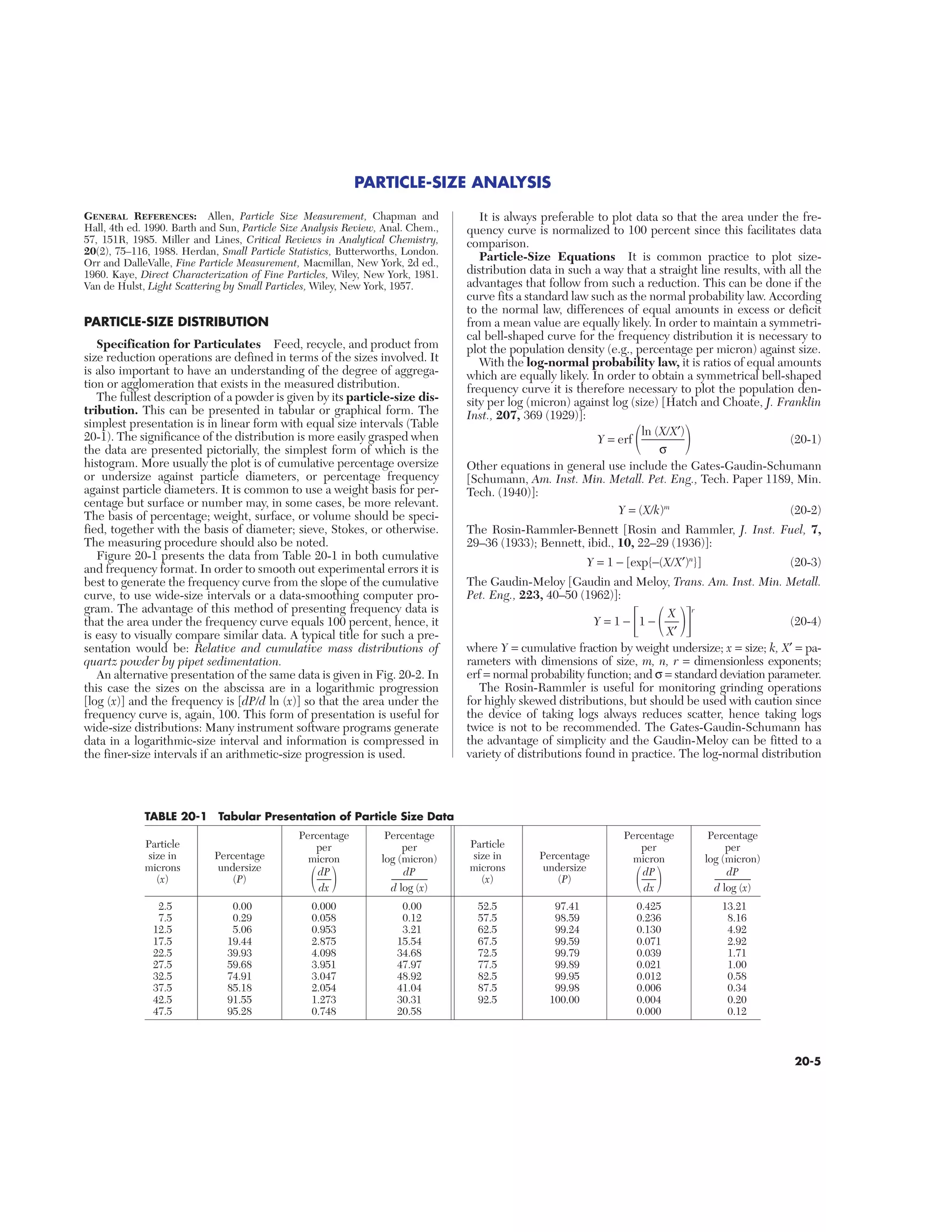 Perry’s Chemical Engineers’ Handbook 7ma Ed Chap 20 | PDF