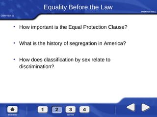 Civil Rights: Equal Justice Under Law | PPT