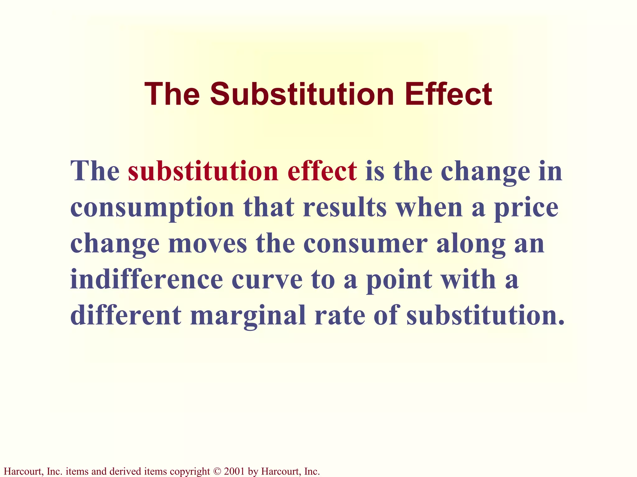 The Theory of Consumer Choice | PPT