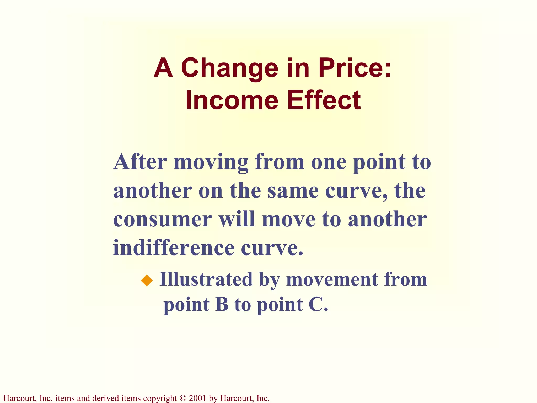 The Theory of Consumer Choice | PPT