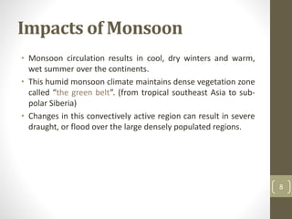 The Role of large scale Vegetation and Land Use in Water Cycle and ...