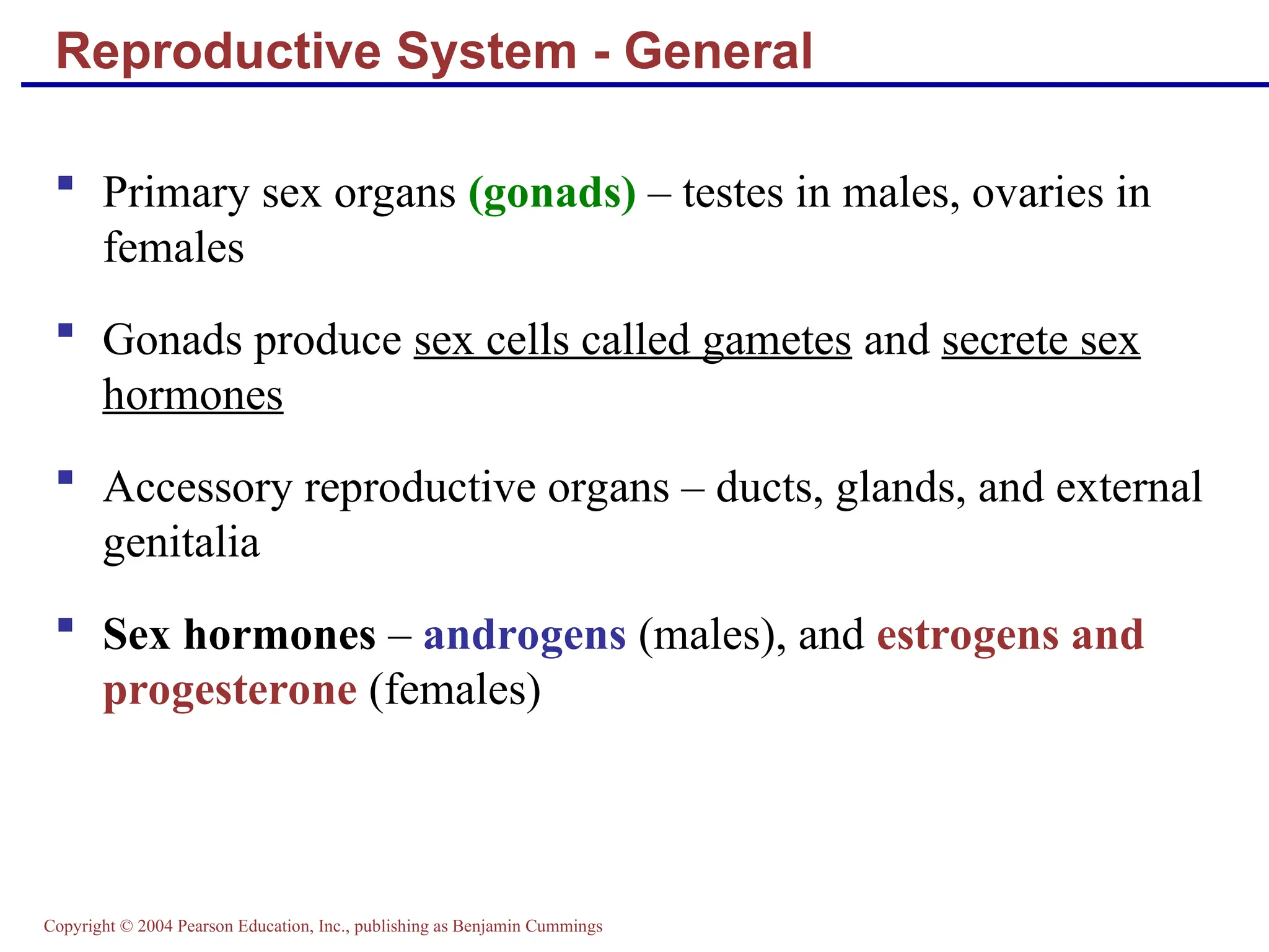 Chap 27 - The Reproductive Systems of male and female and it's uses and ...