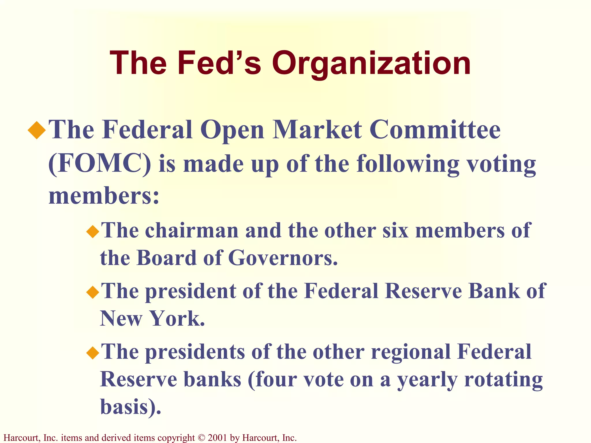 Chap_29, The Monetary System.ppt