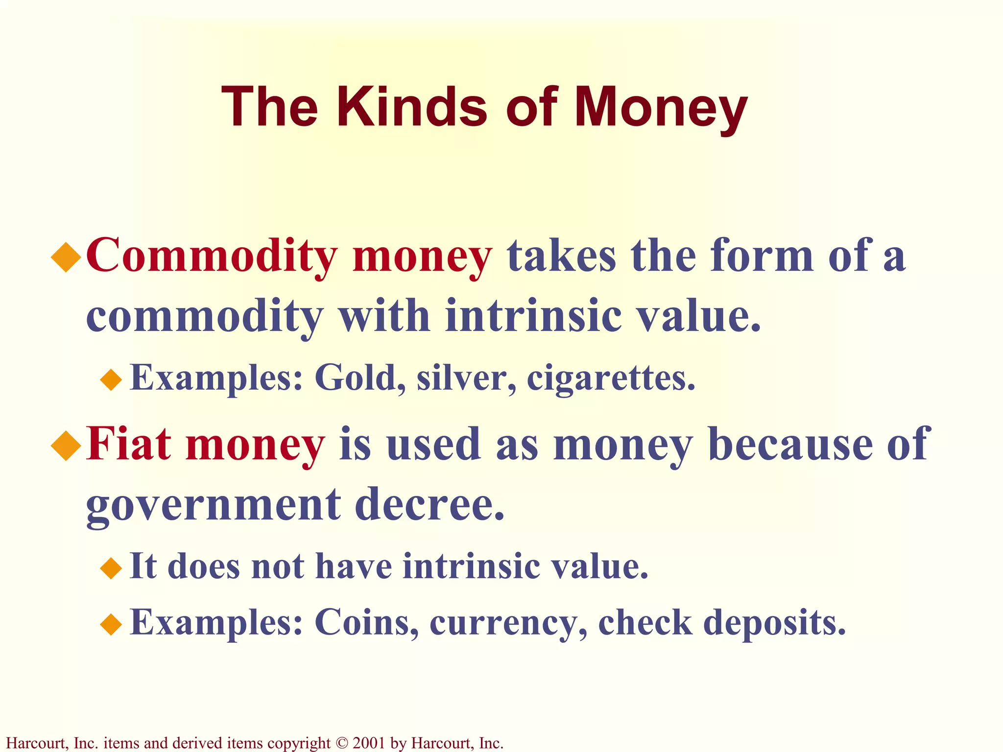 Chap_29, The Monetary System.ppt