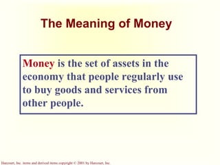 Chap_29, The Monetary System.ppt