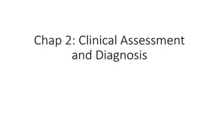 Chap 2 abnormal psychology.pptx basics of Ap | PPTX
