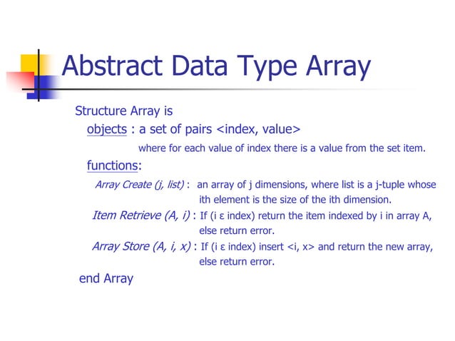 Chap 2 Arrays and Structures.ppt
