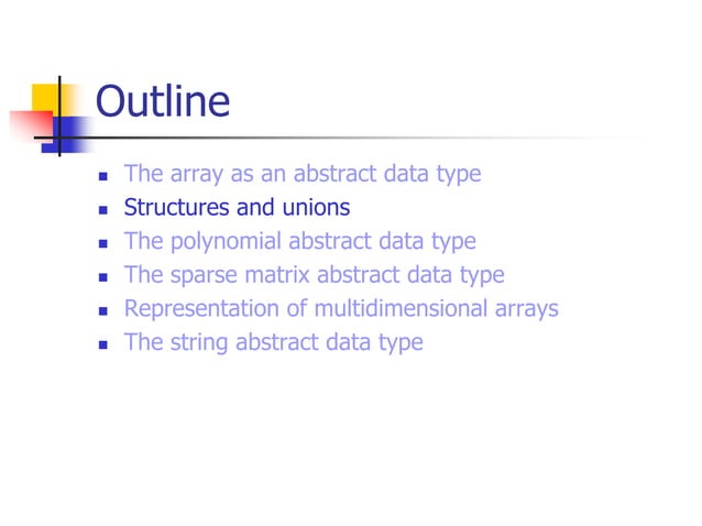 Chap 2 Arrays and Structures.ppt