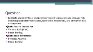 Chap2a VaR methods presentation for students | PPT