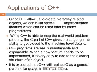 basics of c++ | PPTX