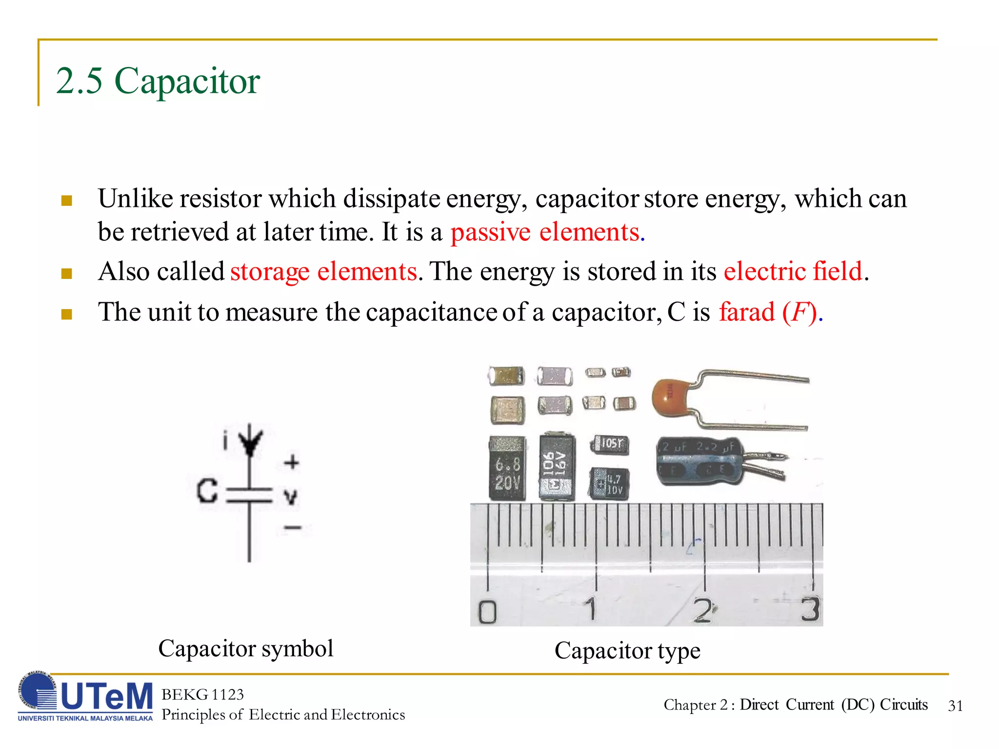 Chapter 2: Direct Current (DC) Circuits | PDF