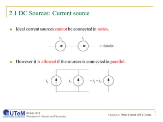Chapter 2: Direct Current (DC) Circuits | PDF