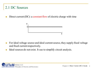 Chapter 2: Direct Current (DC) Circuits | PDF
