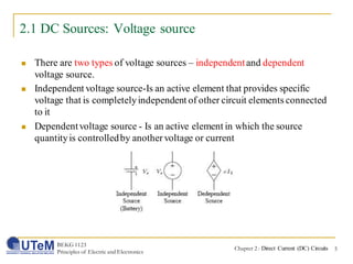 Chapter 2: Direct Current (DC) Circuits | PDF