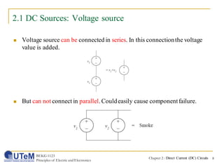 Chapter 2: Direct Current (DC) Circuits | PDF