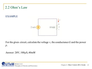 Direct Current Examples
