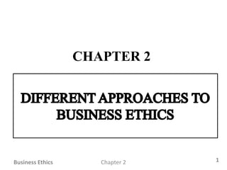 Chap2 business ethics_powerpoint - copy - copy | PPT