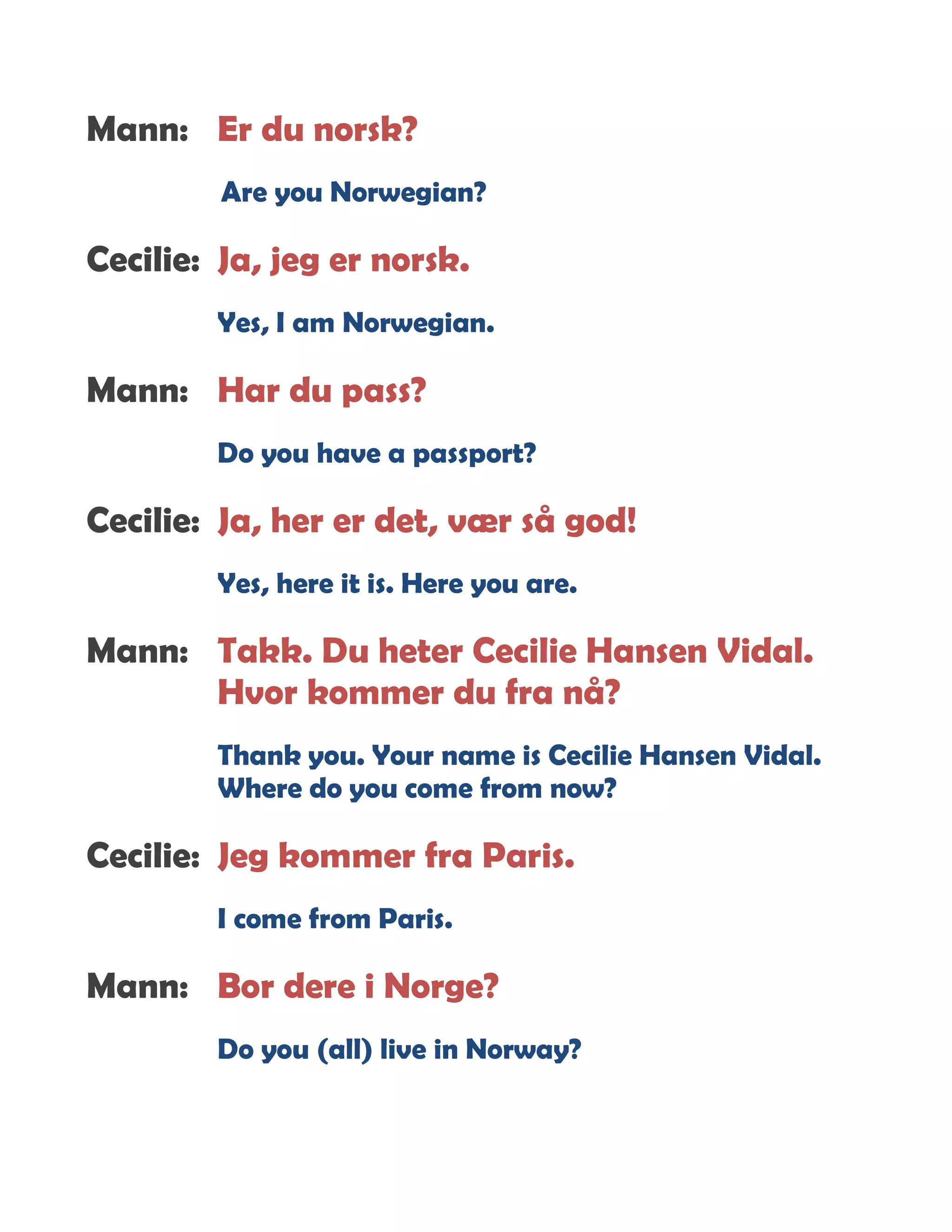 Chap 2C Dialogue | PDF